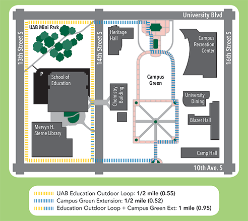 UAB Hospital Campus Map