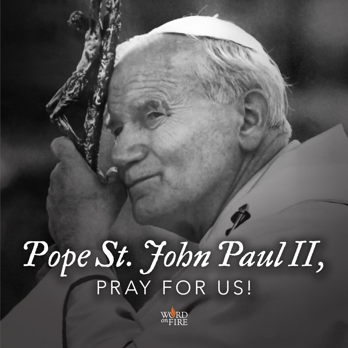 Pope John Paul Ii Praying