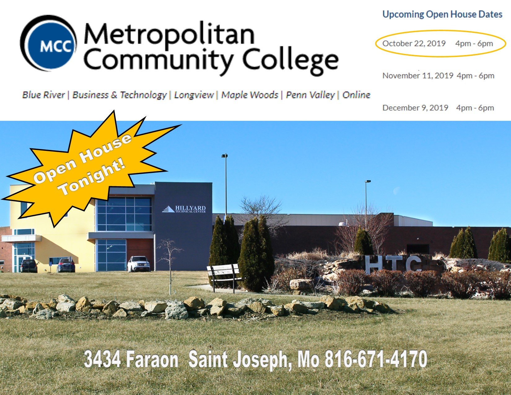 Mcc Blue River Address