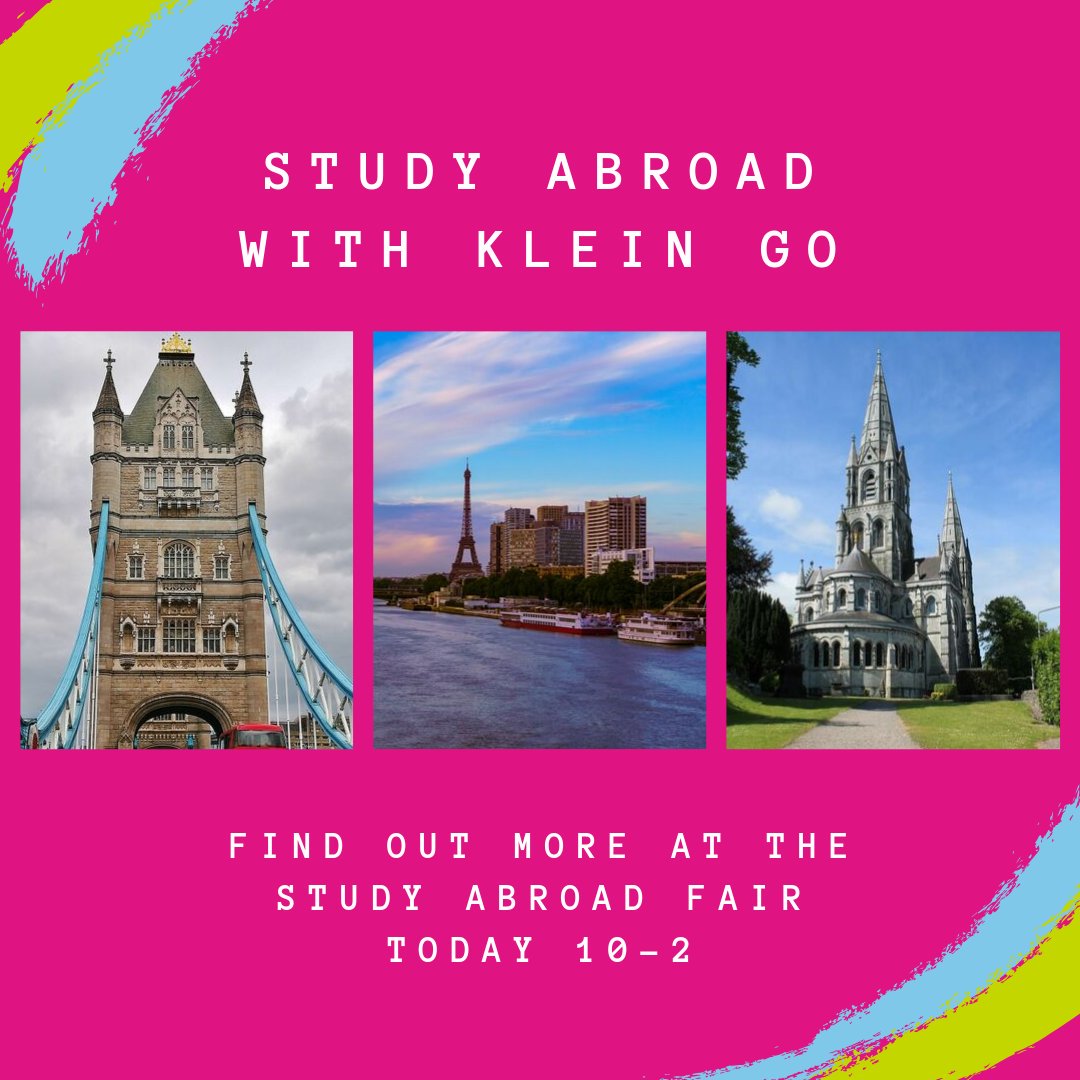 Klein GO on Twitter: "Temple's annual Study Abroad Fair with @Temple_U_Abroad is today! Join us ...