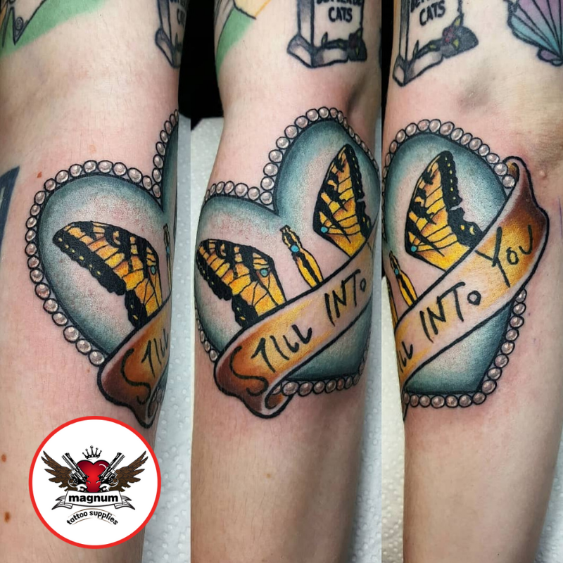 Paramore Butterfly Tattoo