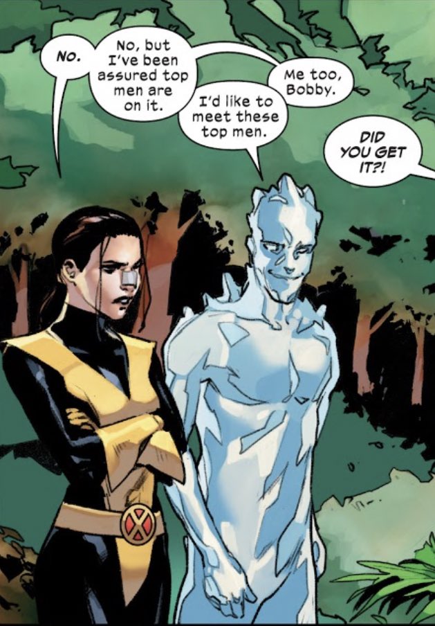 Shadowcat And Iceman