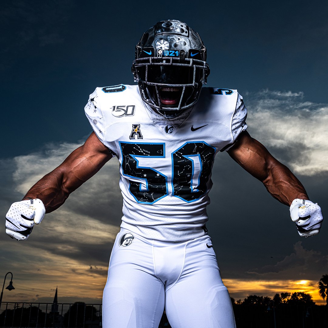 UCF unveils third annual Space Game Uniforms : r/CFB