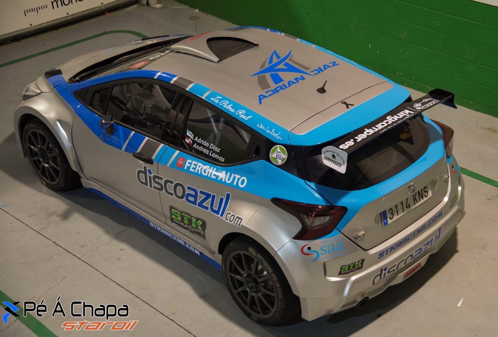 Pé Á Chapa - Staroil on Twitter: "Decoración del Nissan Micra N5 de RMC Motorsport con el que ...