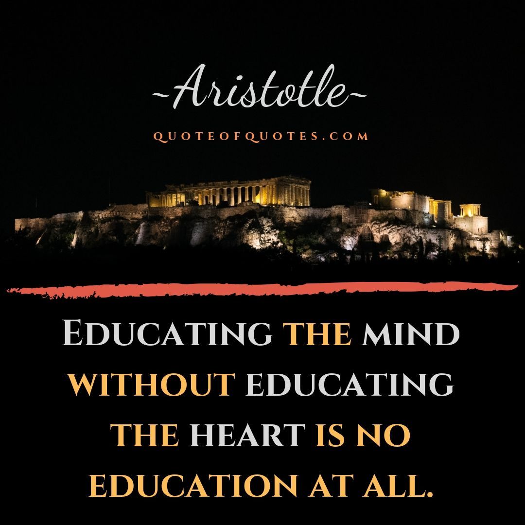 Aristotle Quotes On Education