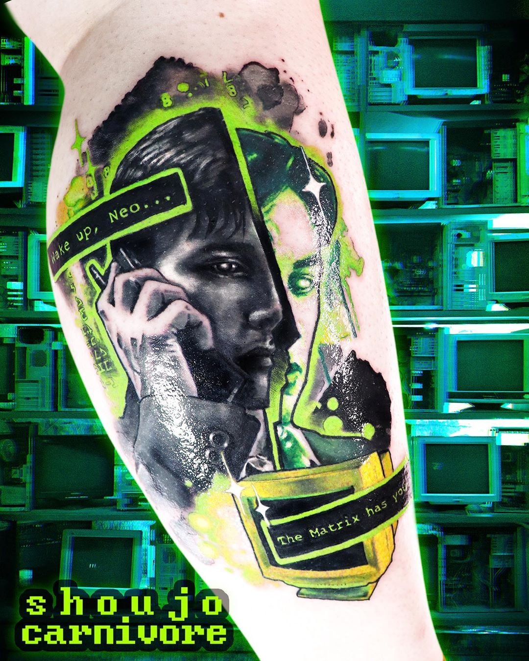 Matrix Font Tattoos Matrix Tatto Studio In Uttam Nagar West,Delhi