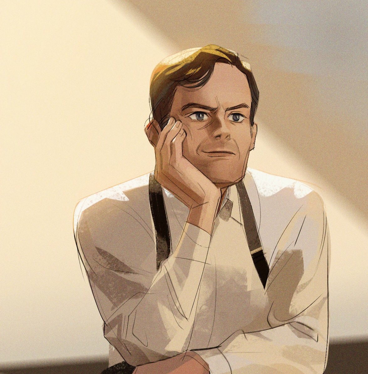 「apparently i only know how to draw bill 」|cherry 🌿のイラスト