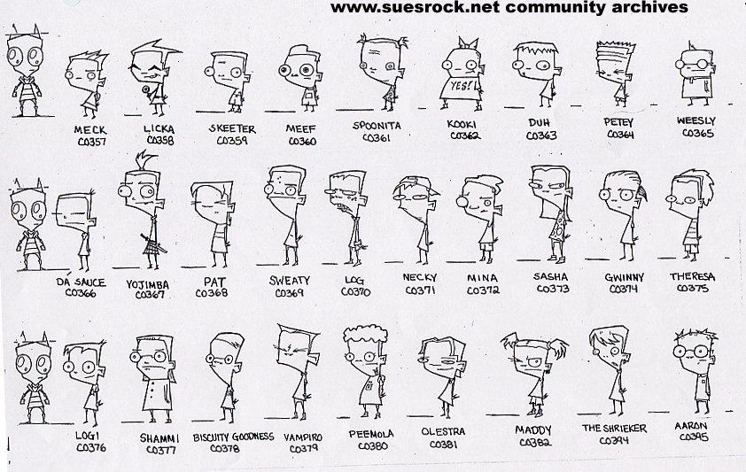 Invader Zim Characters Names Professor Membrane | Invader ZIM Wiki