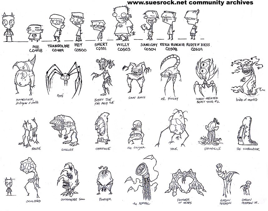 Invader Zim Characters Names Professor Membrane | Invader ZIM Wiki