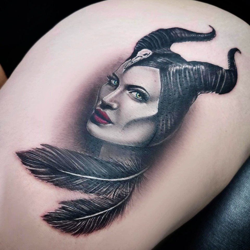 Maleficent Tattoo Designs