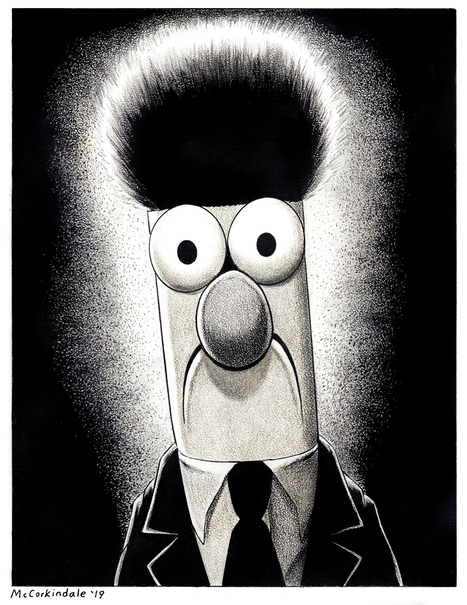 Beaker Muppets Drawing