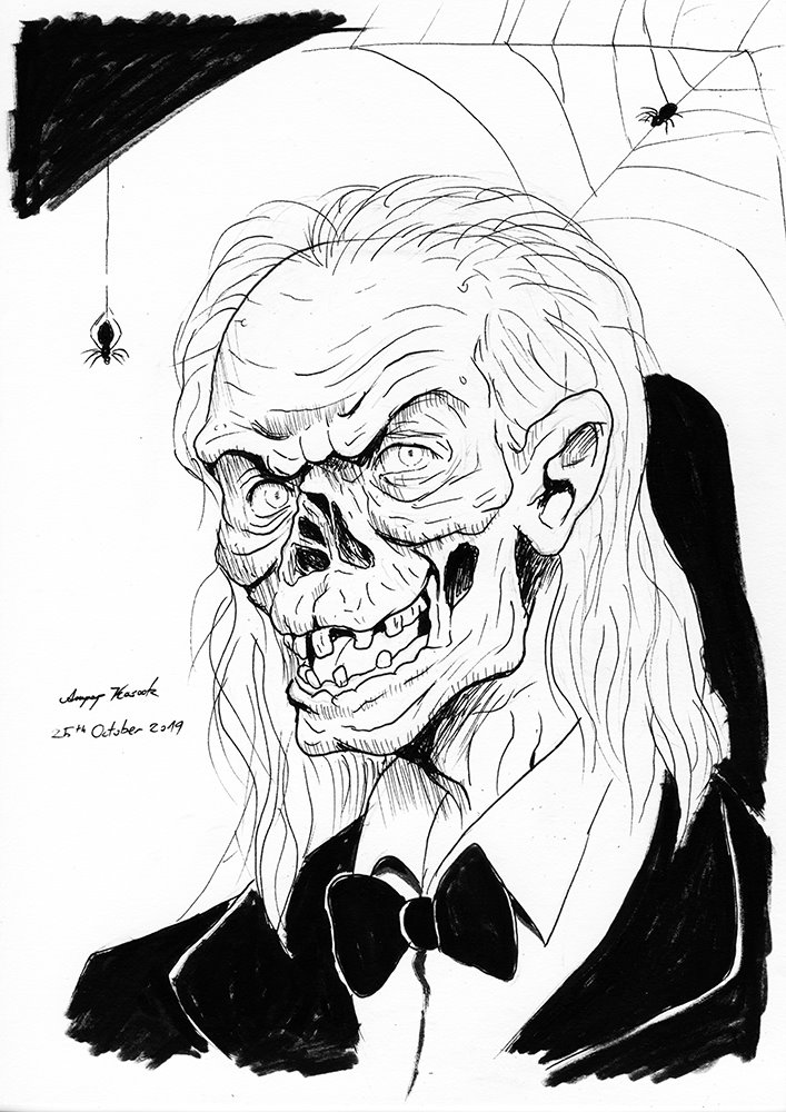 Tales From The Crypt Keeper Drawing