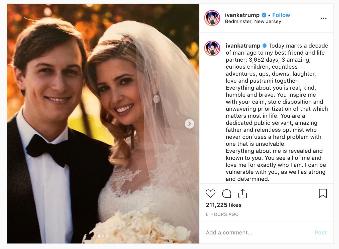 Jared Kushner Wedding