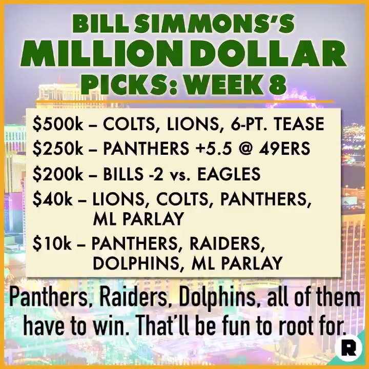 Nfl Pick Sheet Week 8