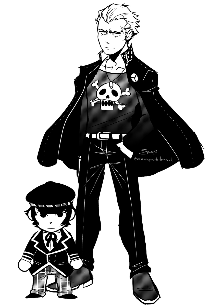 Persona 4 Naoto And Kanji