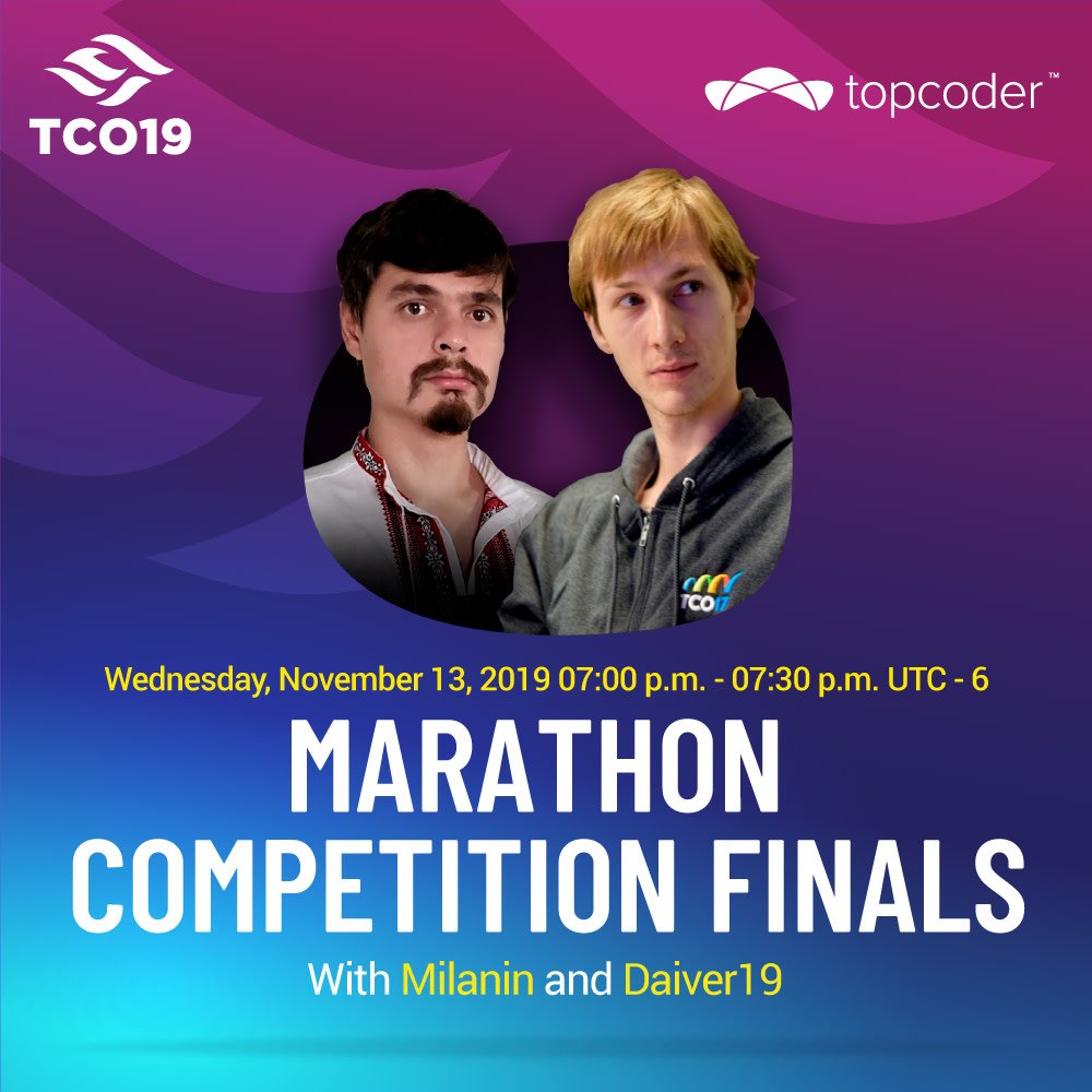 TCO19 Final (2ページ目) - Togetter