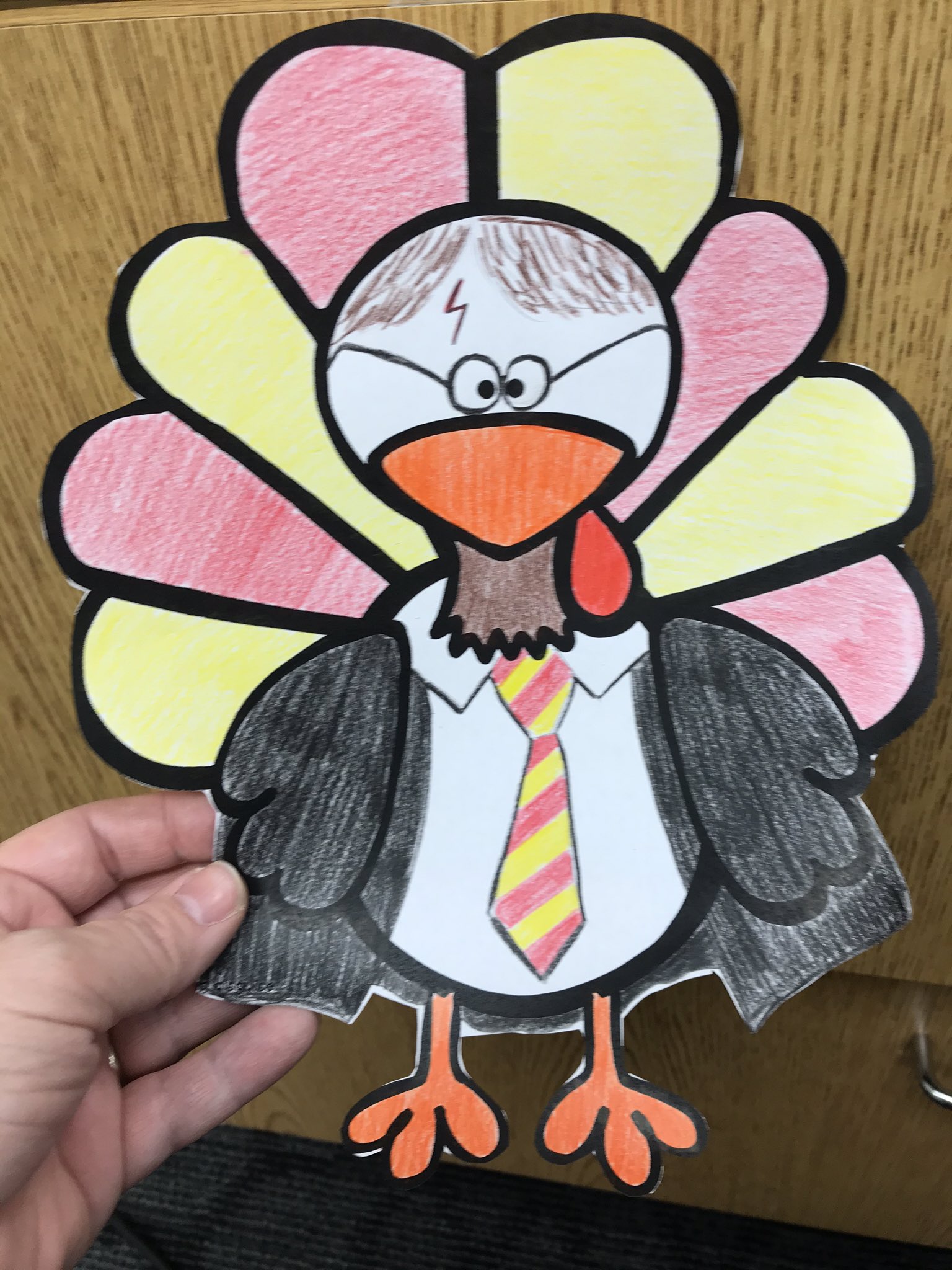All booked up on Twitter: "My Tom Turkey Disguise... duh. #southsanlib ...