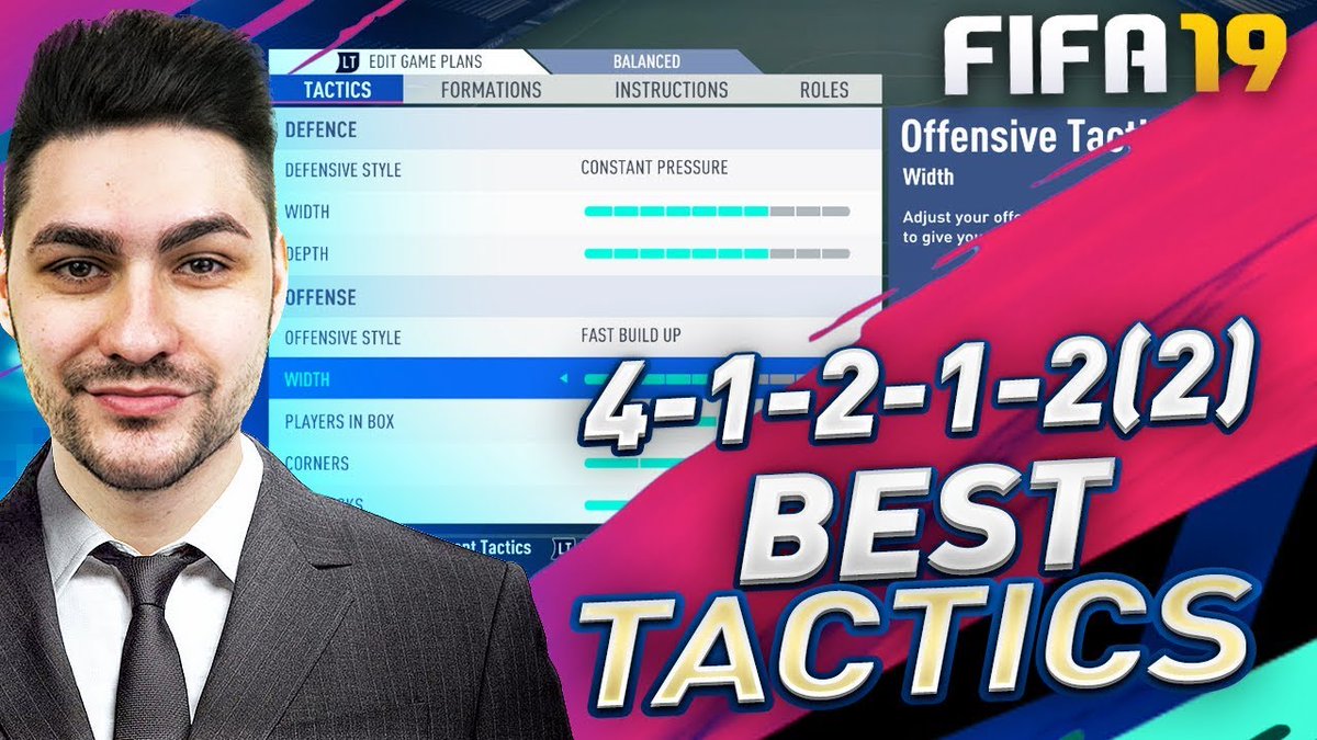 EpicGoo.com on Twitter: "FIFA 19 BEST FORMATIONS 4-1-2-1-2 TUTORIAL / BEST TACTICS ...