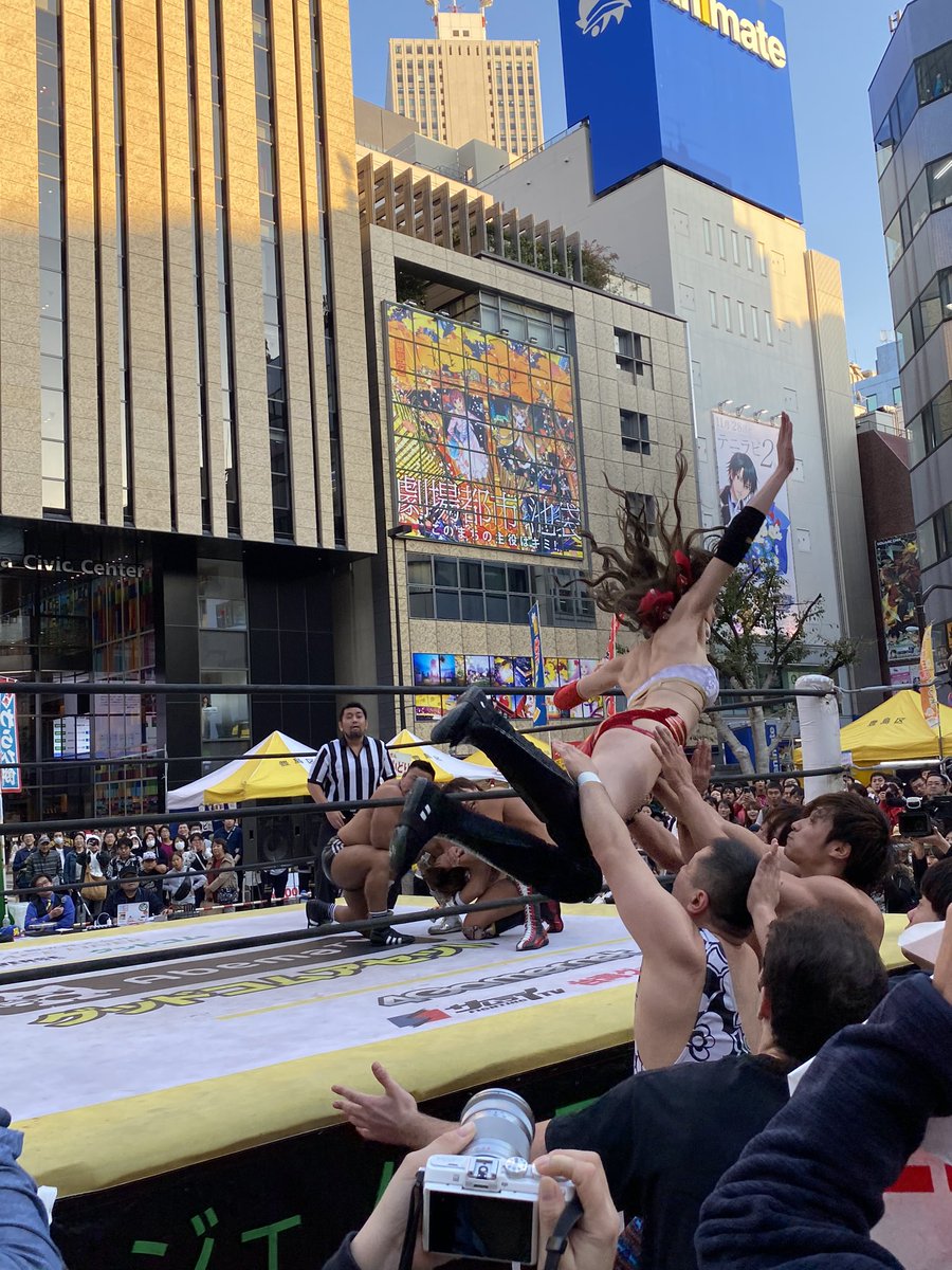 11.9 『DDTプロレス×AGF2019～きらめく乙女の筋肉ランド～開幕戦』（中池袋公園特設リング）まとめ (4ページ目) - Togetter