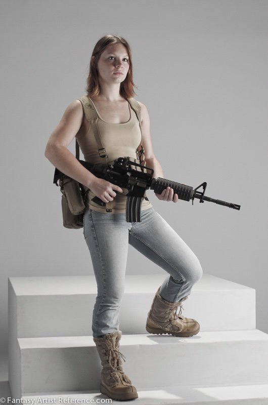 Rifle Pose Reference