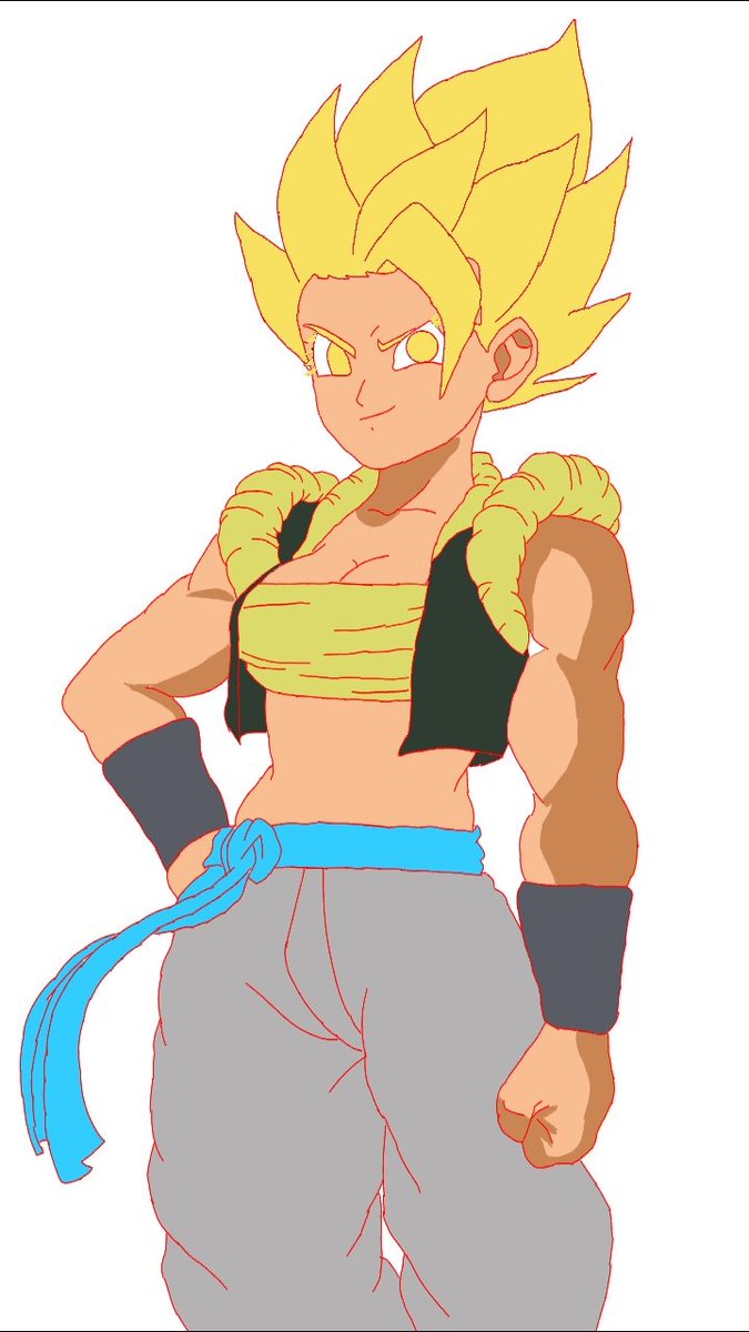 Female Gogeta Ssj4
