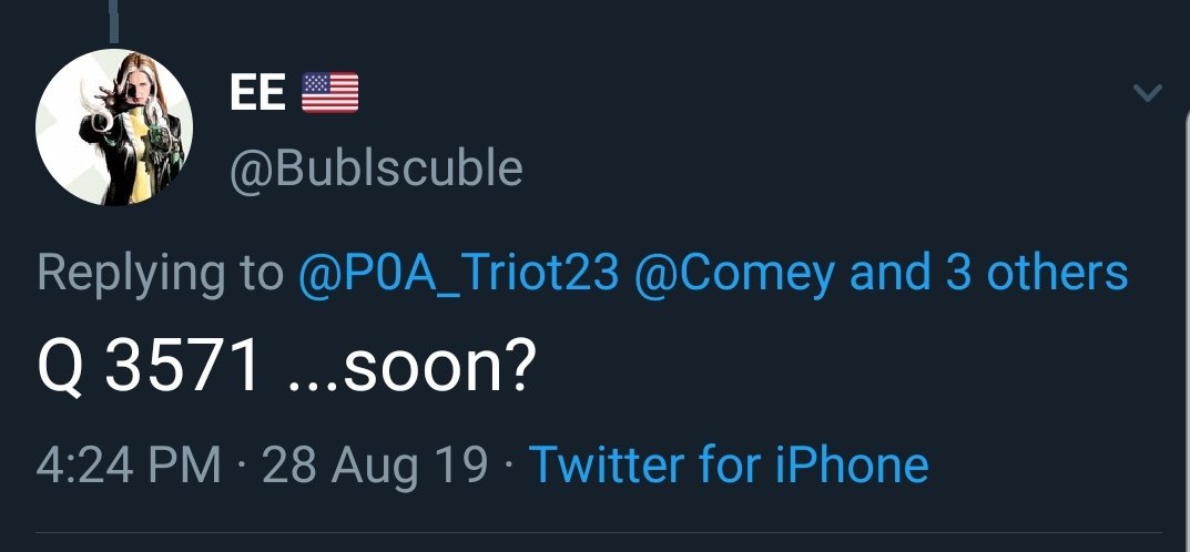 A Thread from @travis_view: "In QAnon world, the current number of Q ...