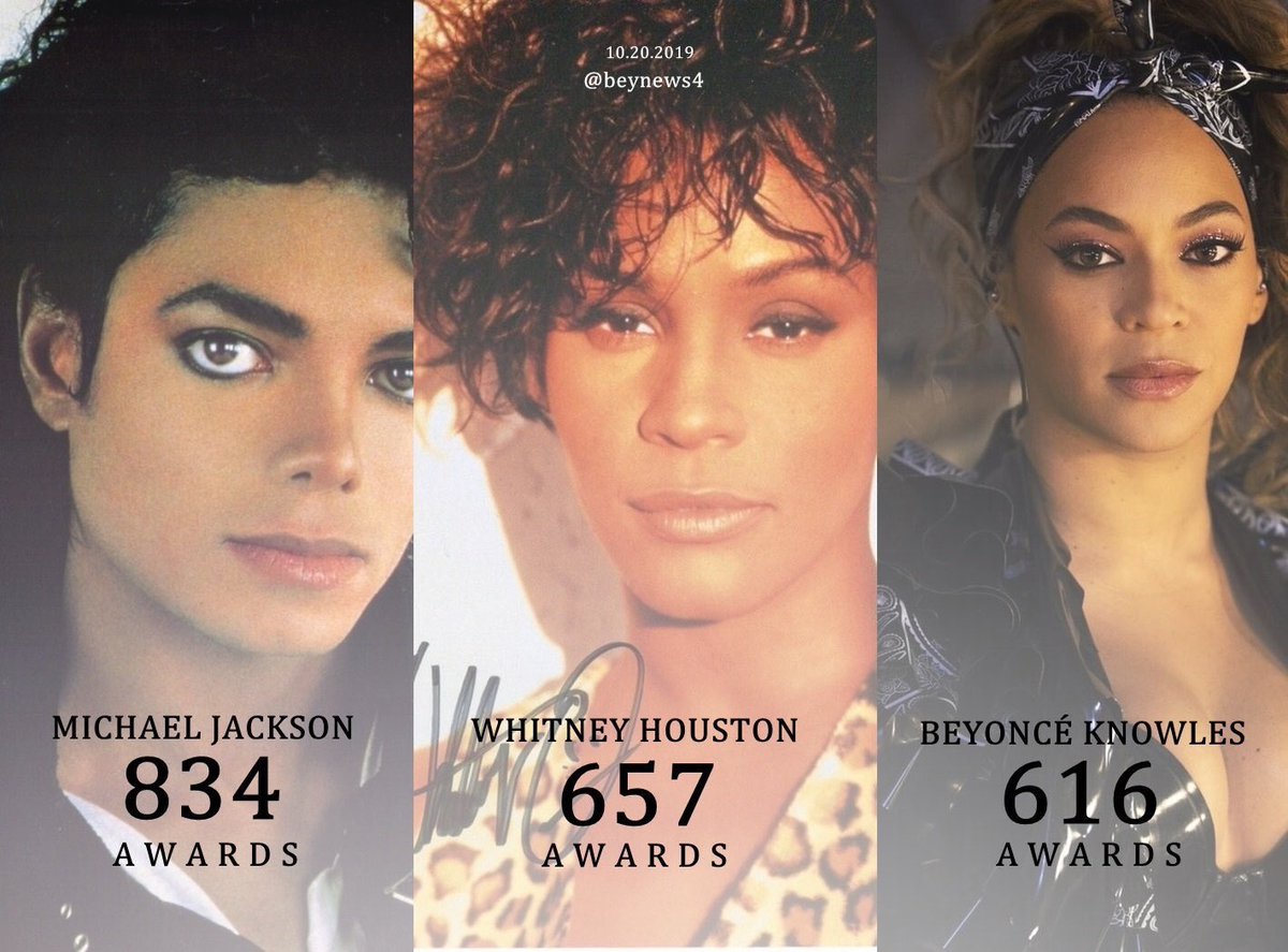 Whitney Houston And Michael Jackson