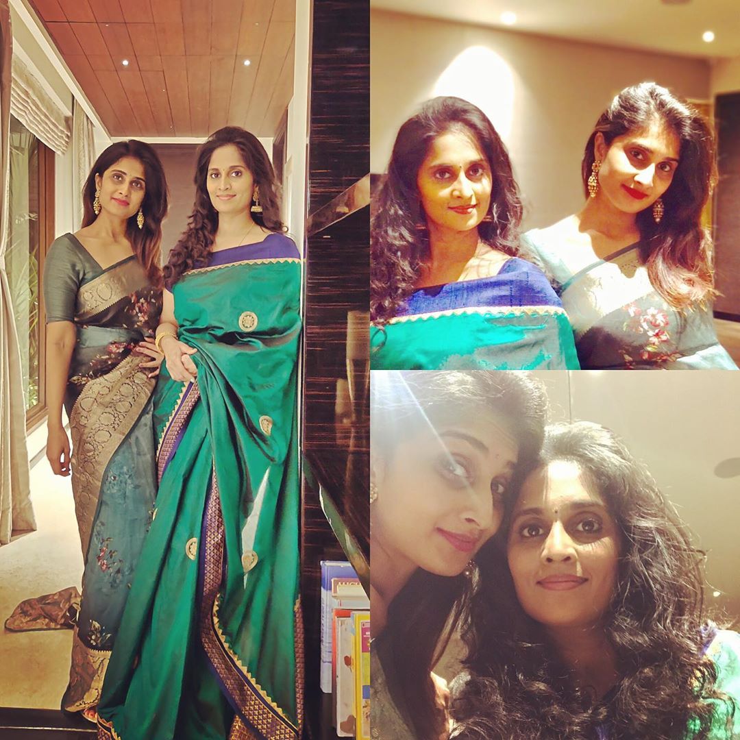 Shalini Ajith In Saree