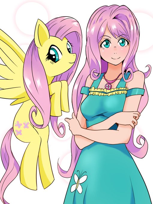 「fluttershy」のTwitter画像/イラスト(新着))