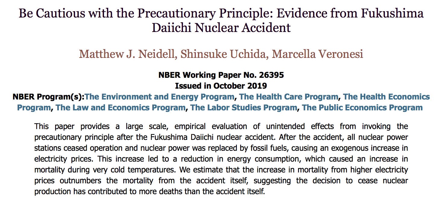 Precautionary Principle Example