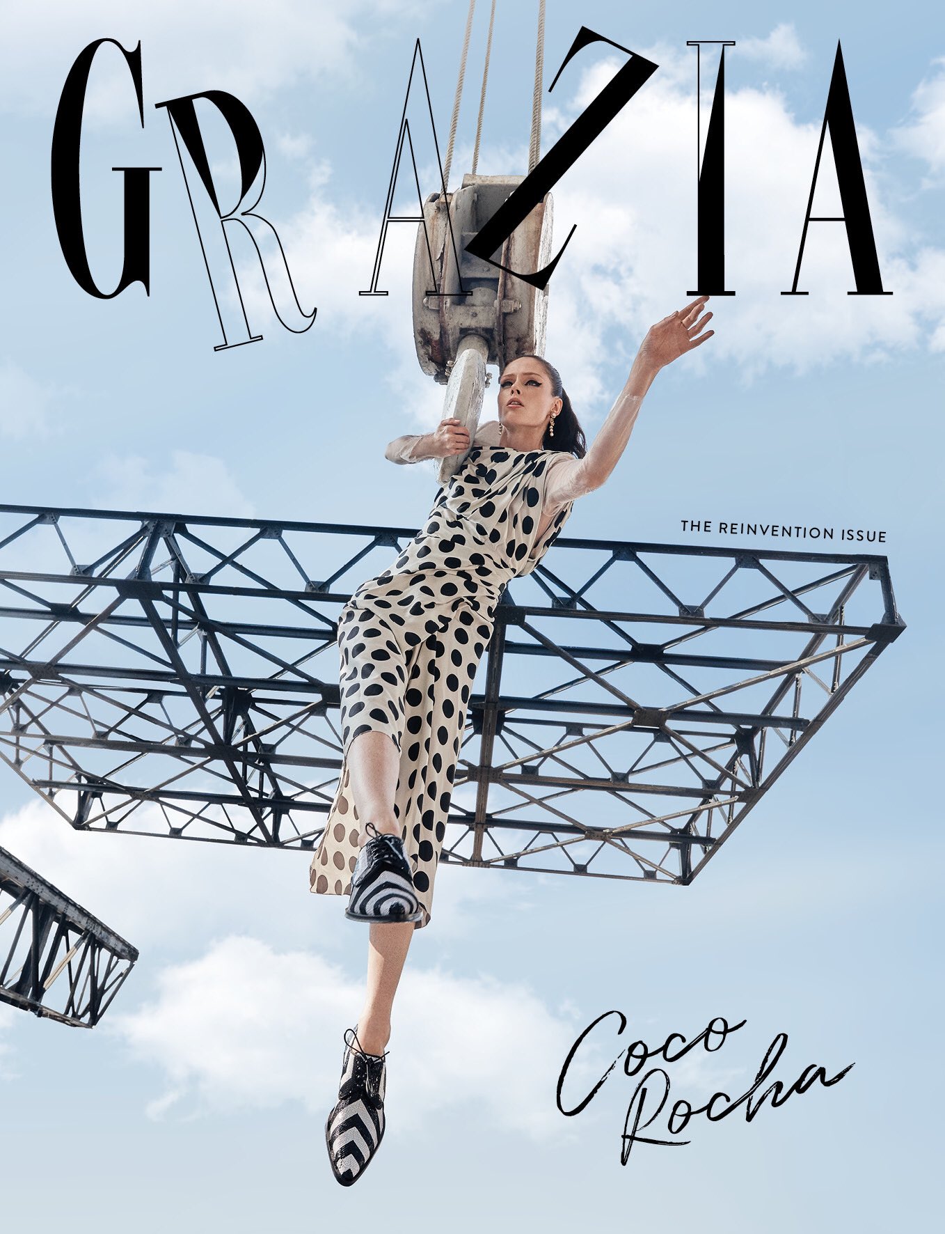 Coco Rocha Magazine Cover