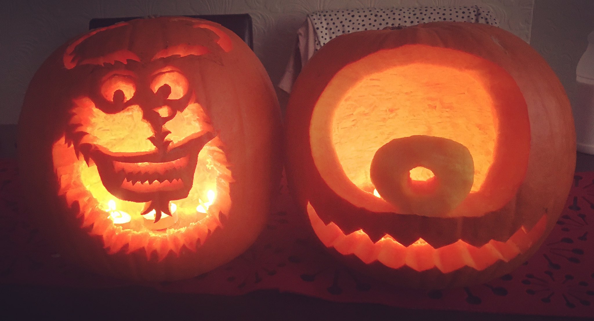 Monsters Inc Pumpkin Sully