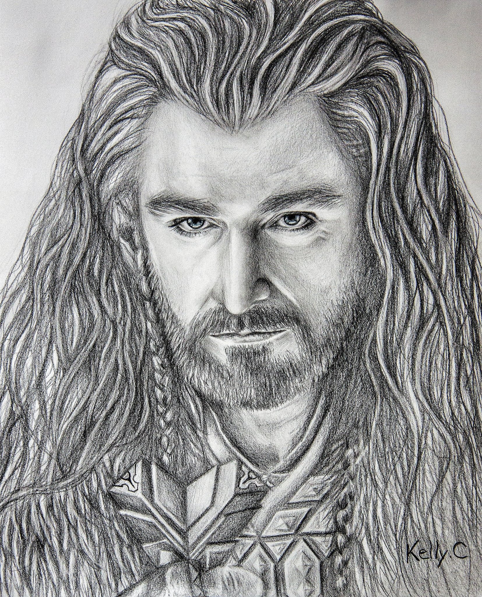 Thorin Oakenshield Drawing