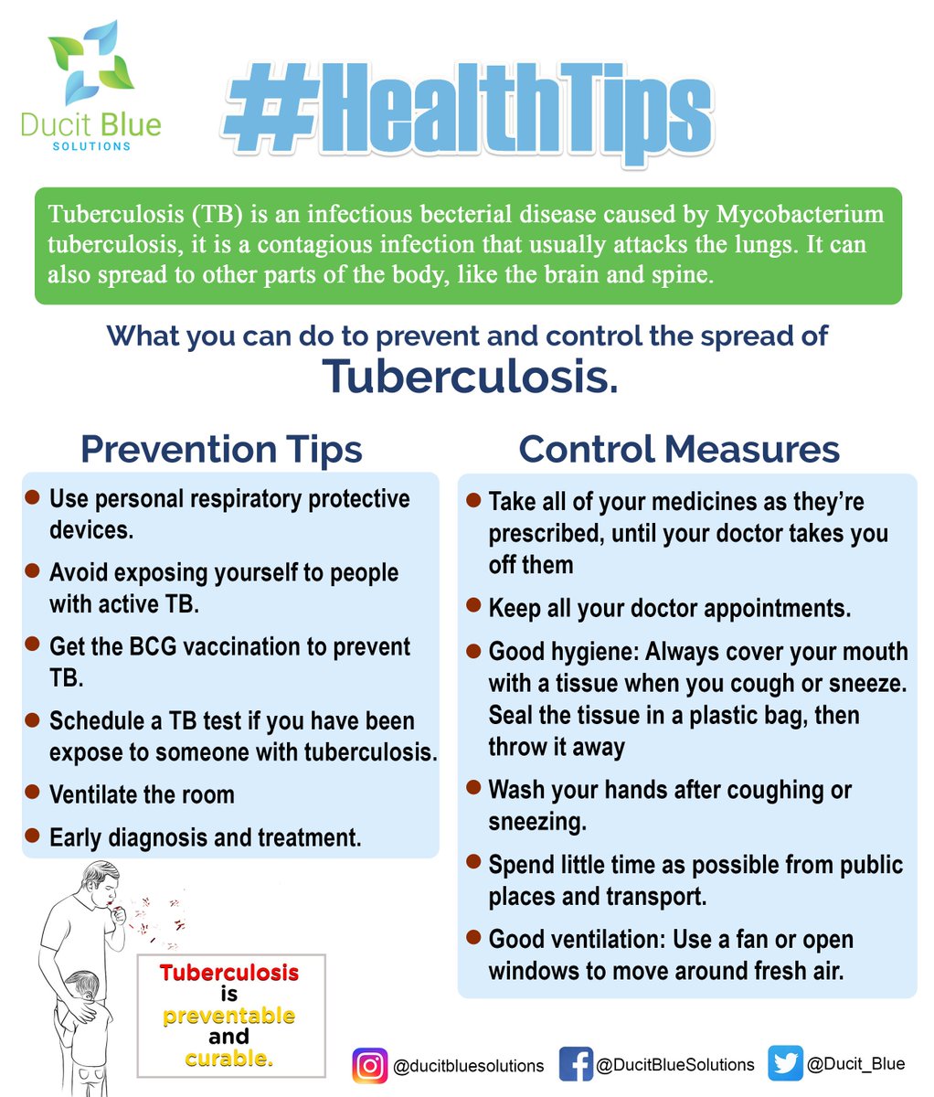 Tuberculosis Prevention And Control