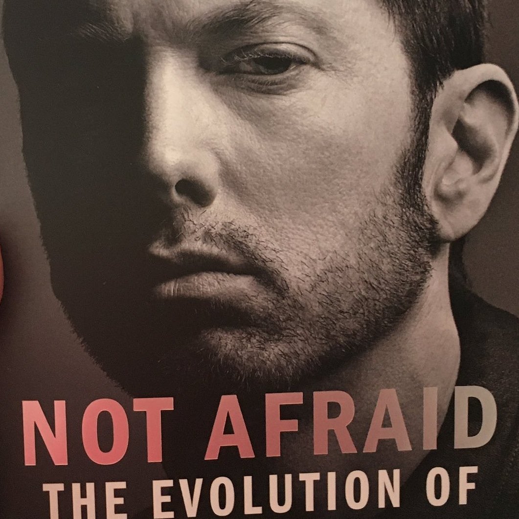 Eminem Not Afraid Poster