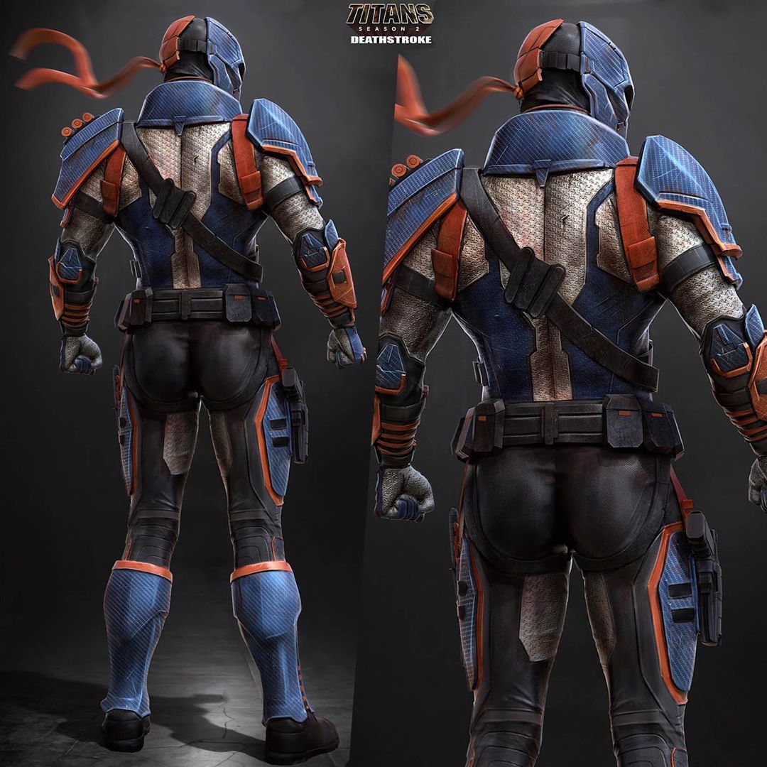 Deathstroke Injustice Concept Art