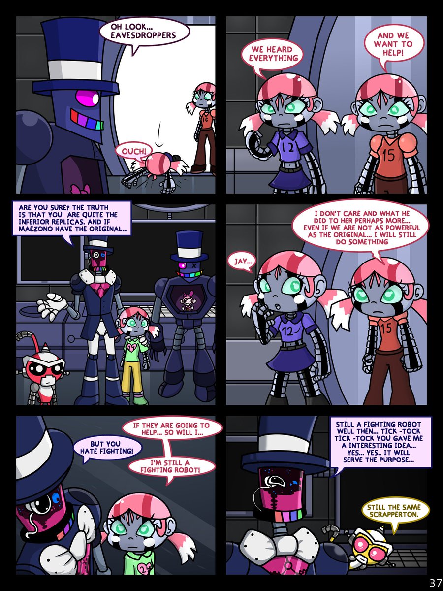 TheBlackSunKing (comm open) on Twitter: "Assembly line page 24 Where ...