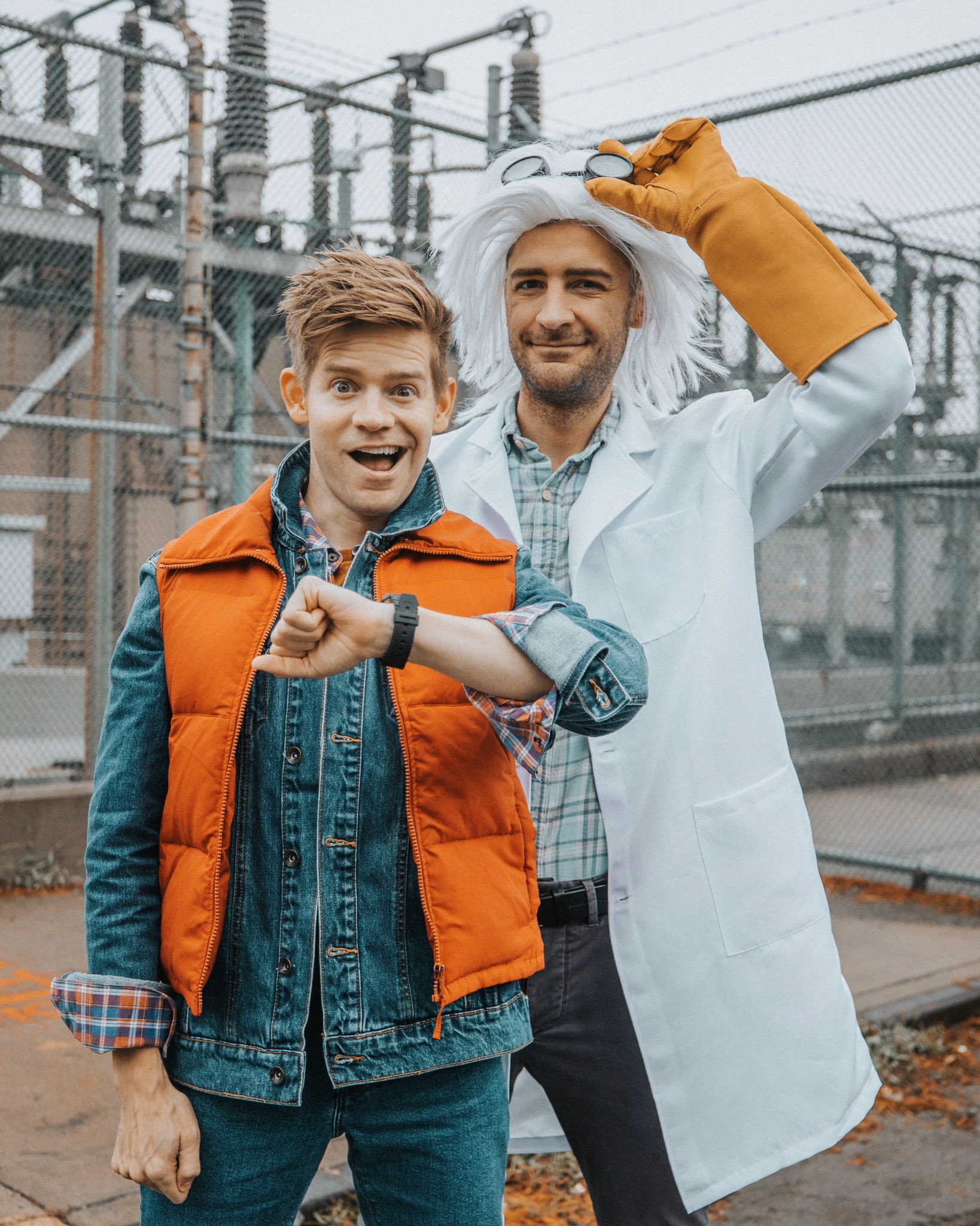 Marty Mcfly And Doc Brown Costume