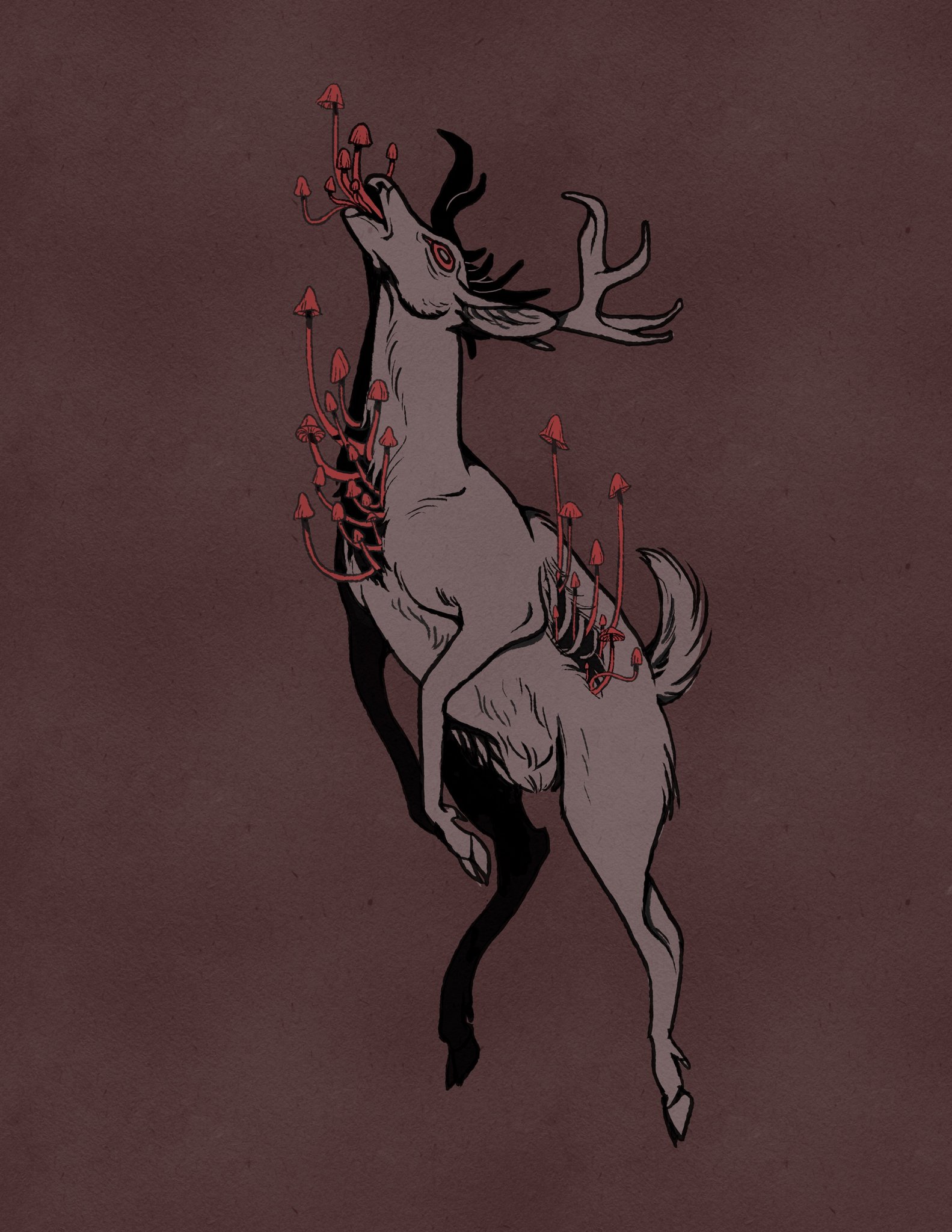 Deer Sketch Tumblr