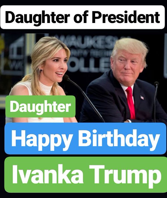 Ivanka Trump's Birthday Celebration | HappyBday.to