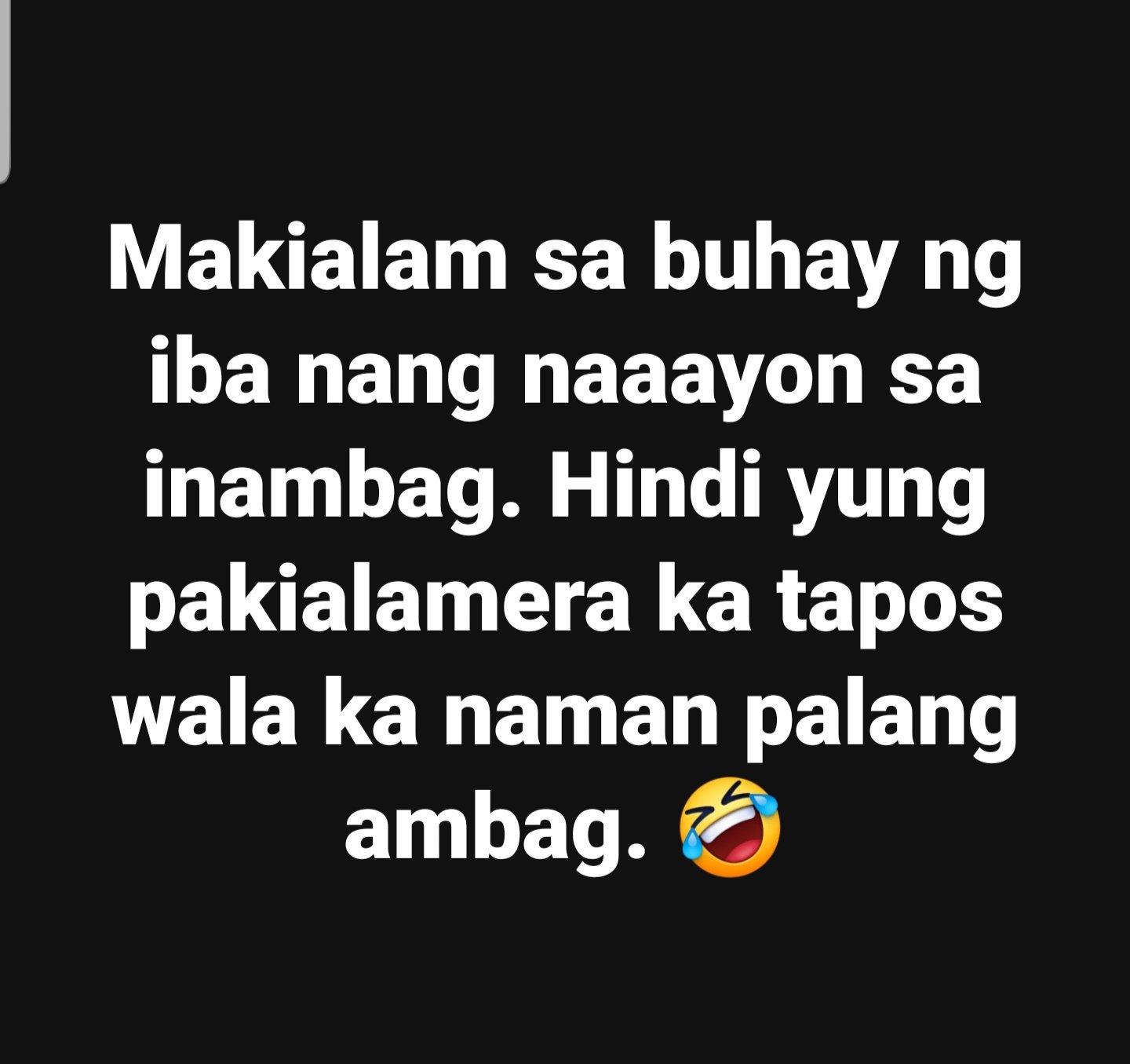 Wag Pakialamera Quotes