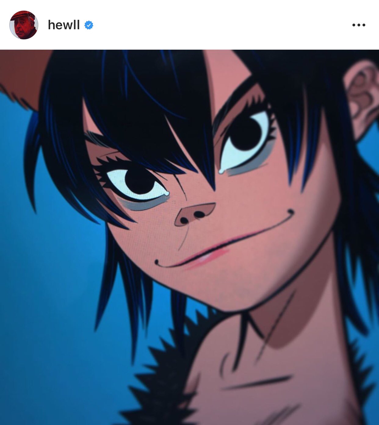 Gorillaz Noodle Real Face