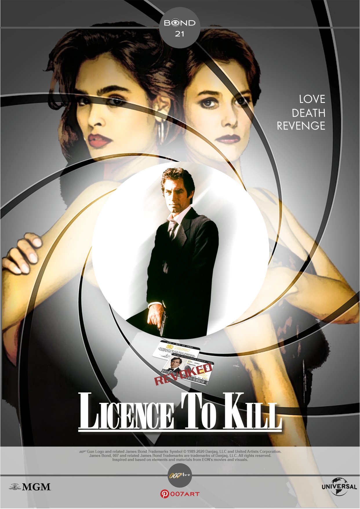 License To Kill Poster