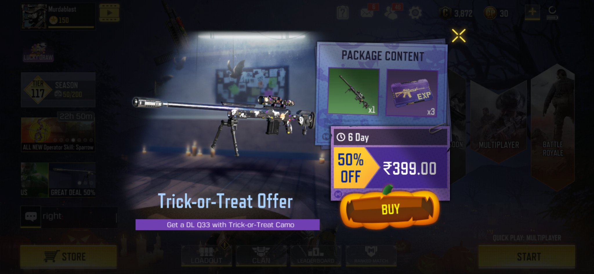 CODM - Season 7 NEW VISION CITY 🌃🤖 on Twitter: "DLQ33 WITH TRICK OR TREAT CAMO IS LIVE NOW 🤘🔥 ...