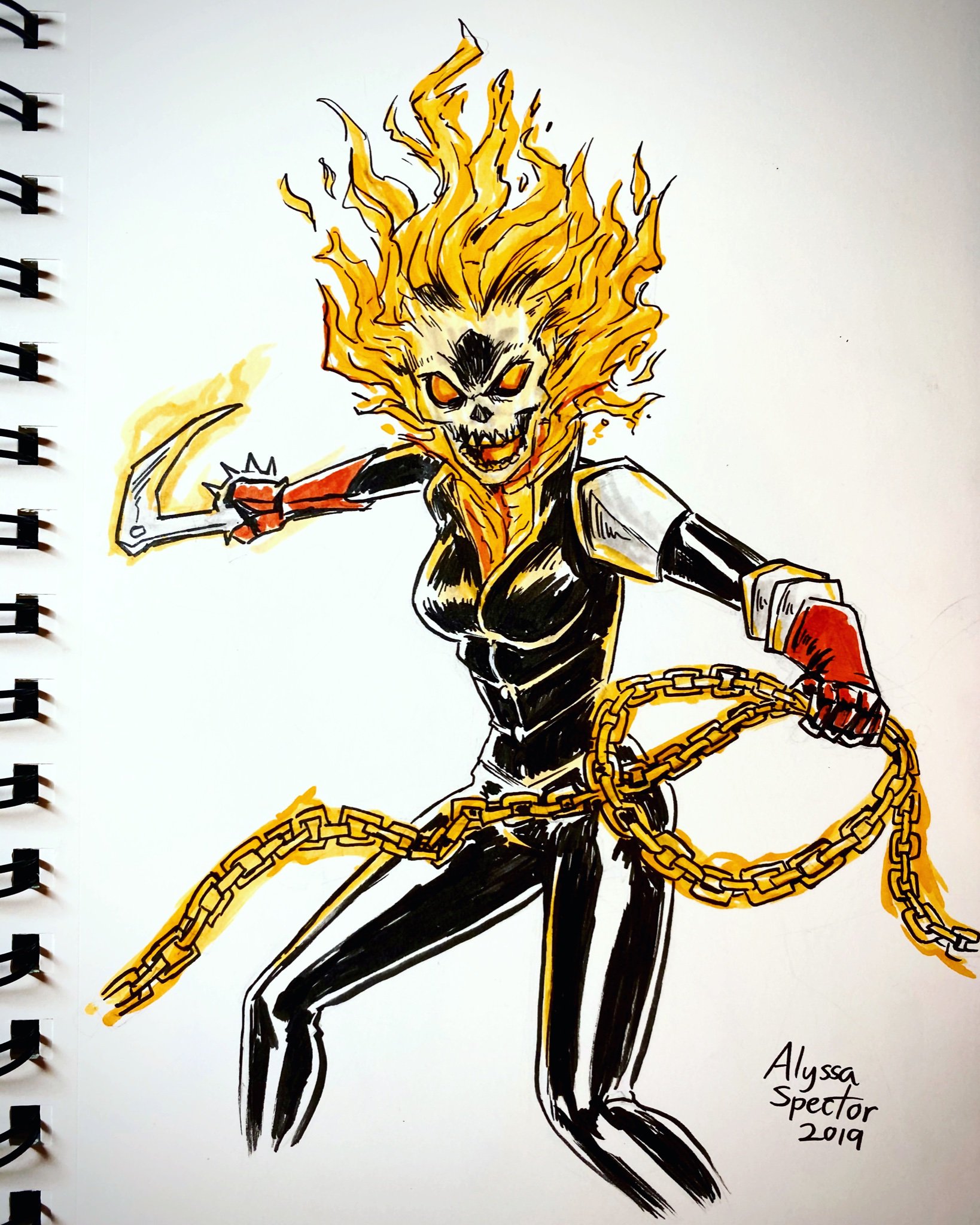 Ghost Rider Alejandra