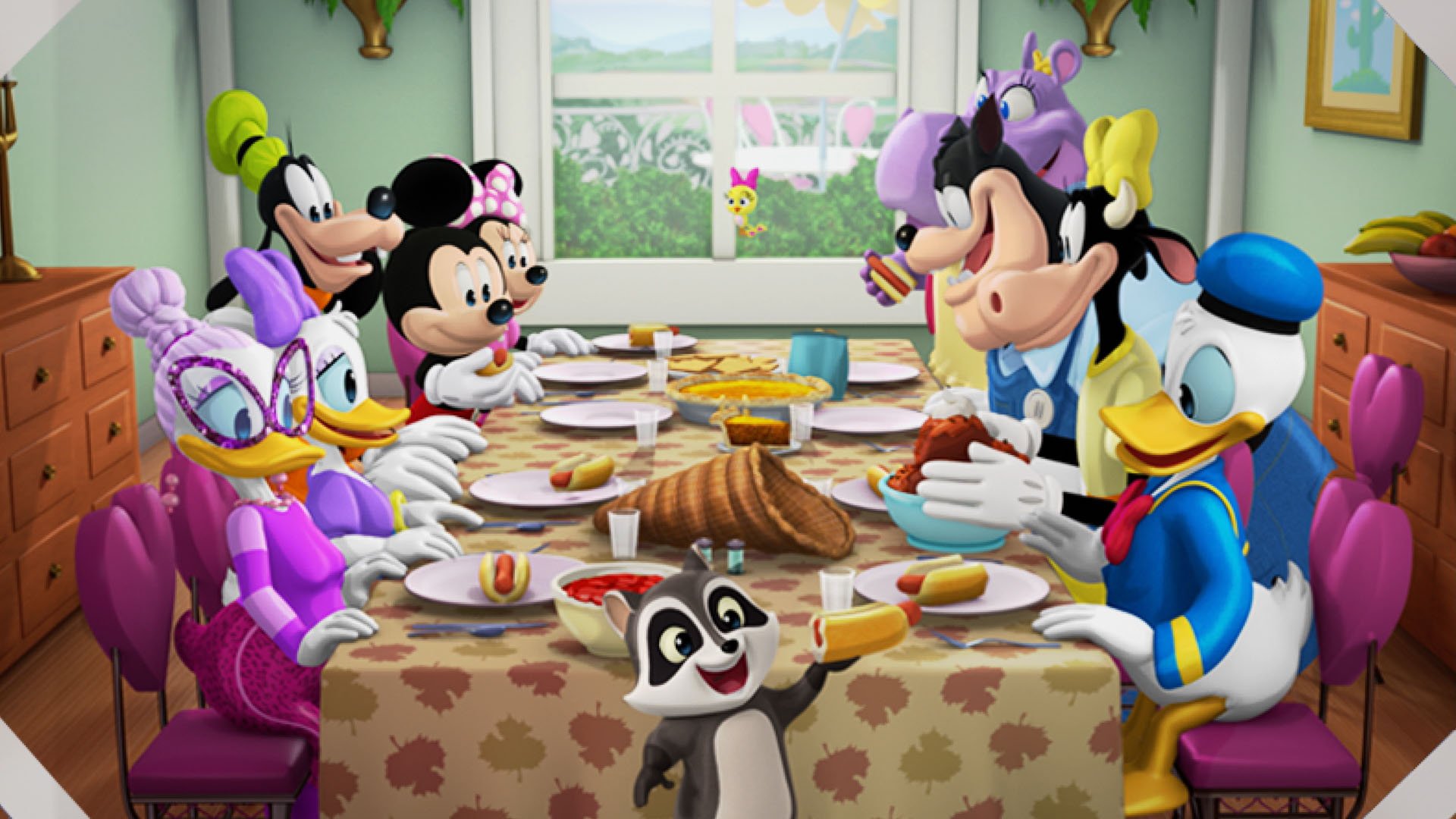 Mickey Mouse Thanksgiving Wallpaper