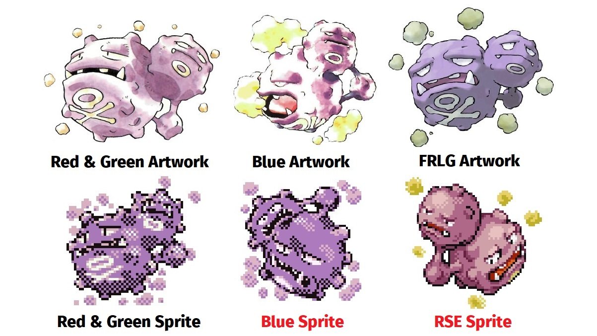 Koffing Pokemon Red