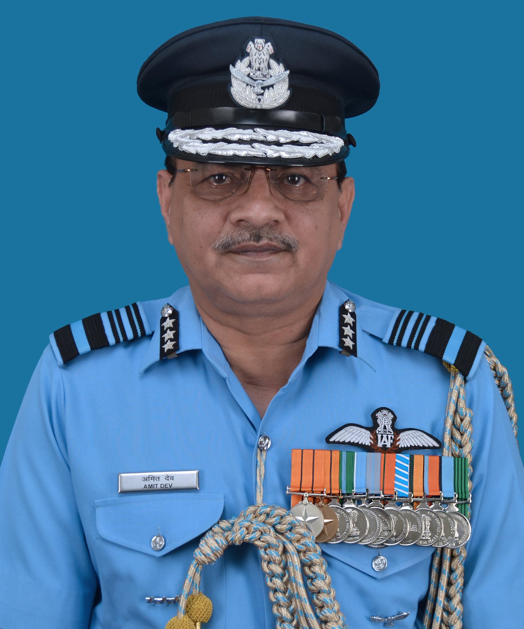 Indian Air Force on Twitter: "Air Marshal Amit Dev took over as Air Officer-in-charge Personnel ...