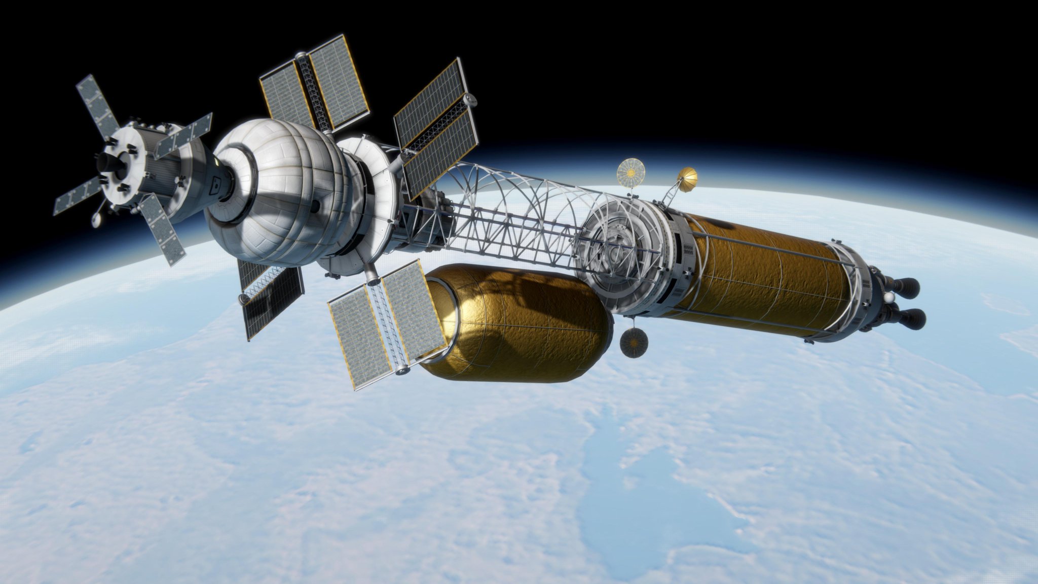 Kerbal Space Station Parts