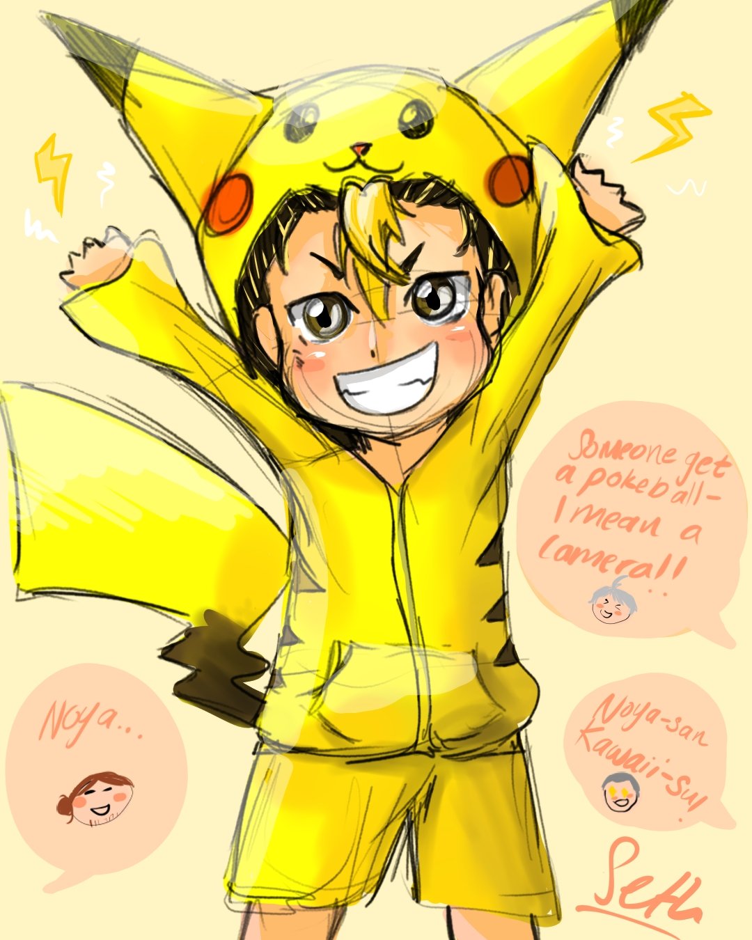 Pikachu Human Boy